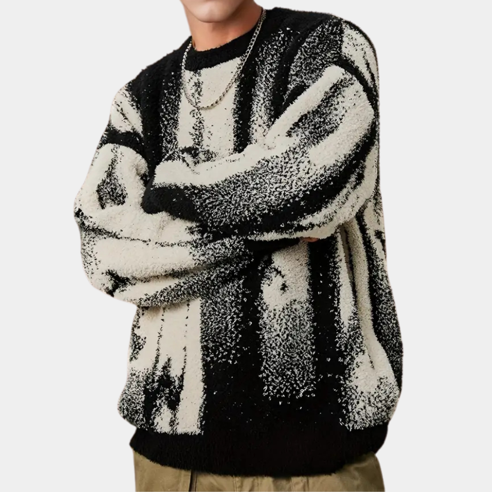 HOFA - Komfortabel Elastisk Genser for Menn – Oslo Mote